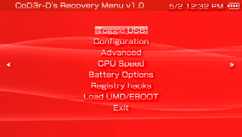 CoD3r-D's Recovery Menu v1.0 Released | GBAtemp.net - The Independent ...
